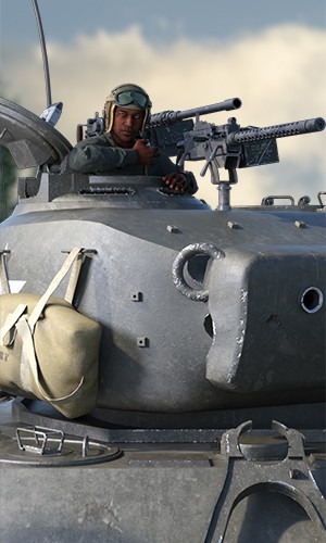 Us tank crew WW2 by x7