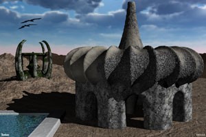 Aridon Prime Bath House by Staticon