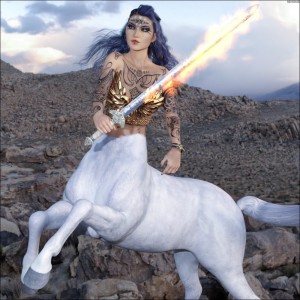 Warrior centaur by nemesis74s