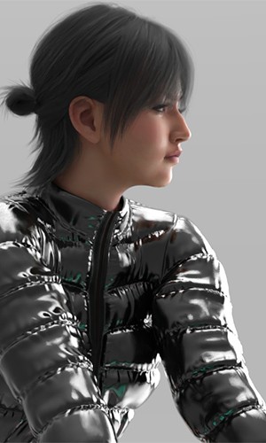 G9F in dForce Short Puffer Jacket -3- by x7