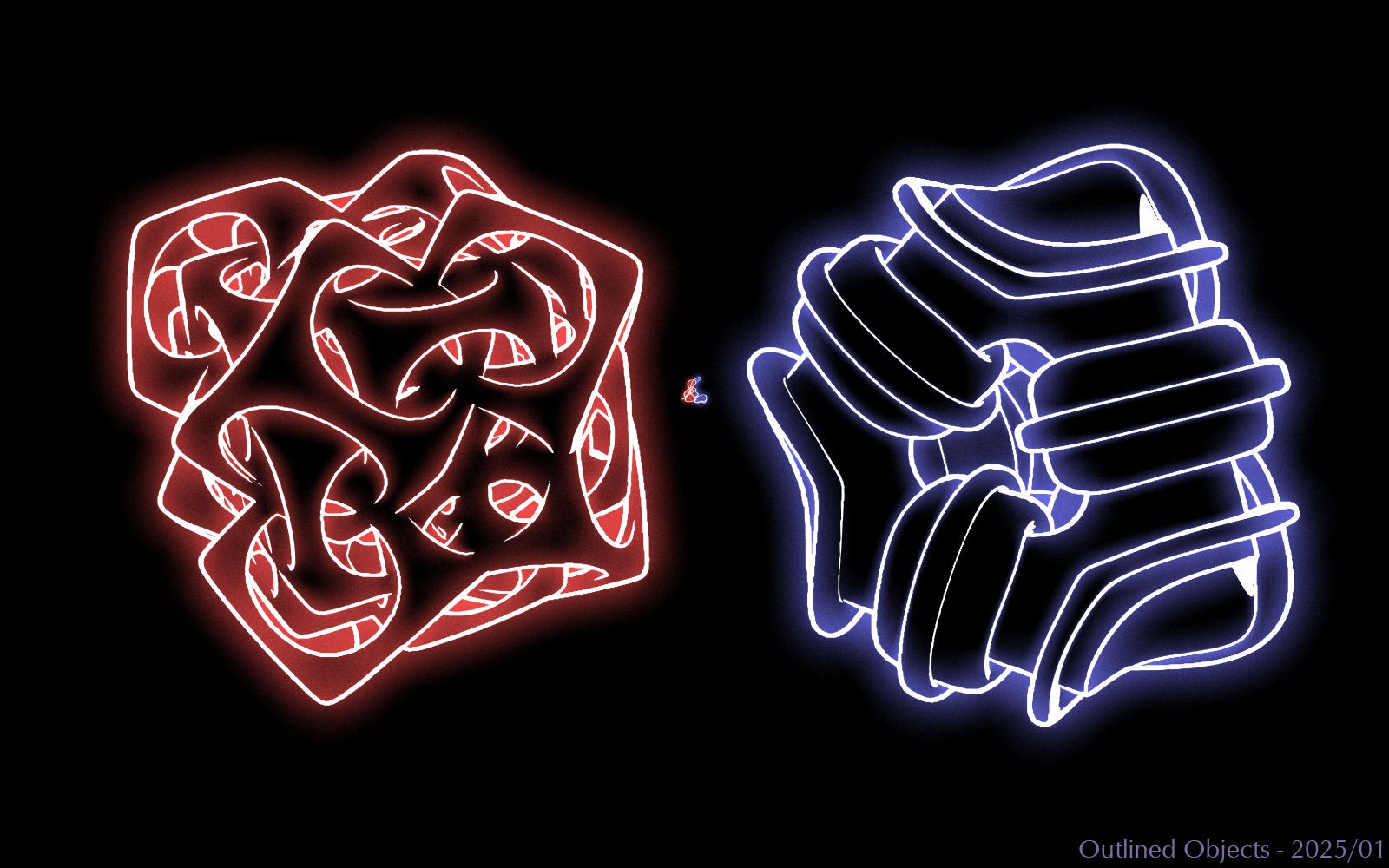 Outlined Objects by BryceHoro