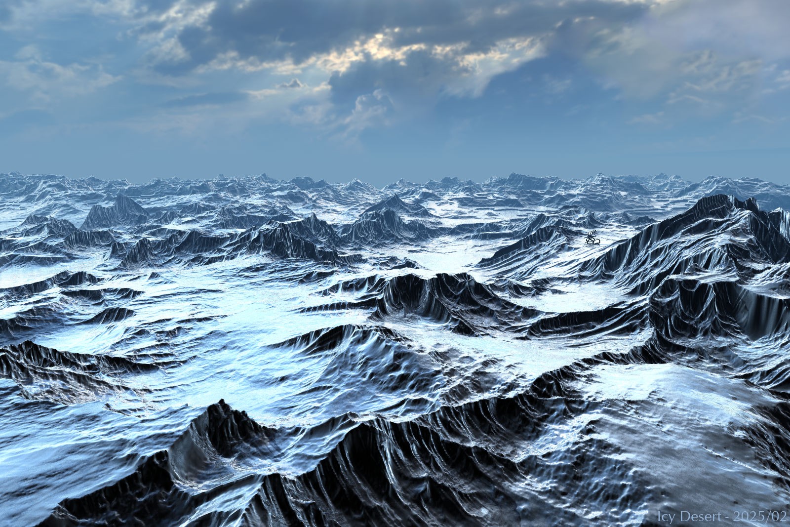 Icy Desert by BryceHoro