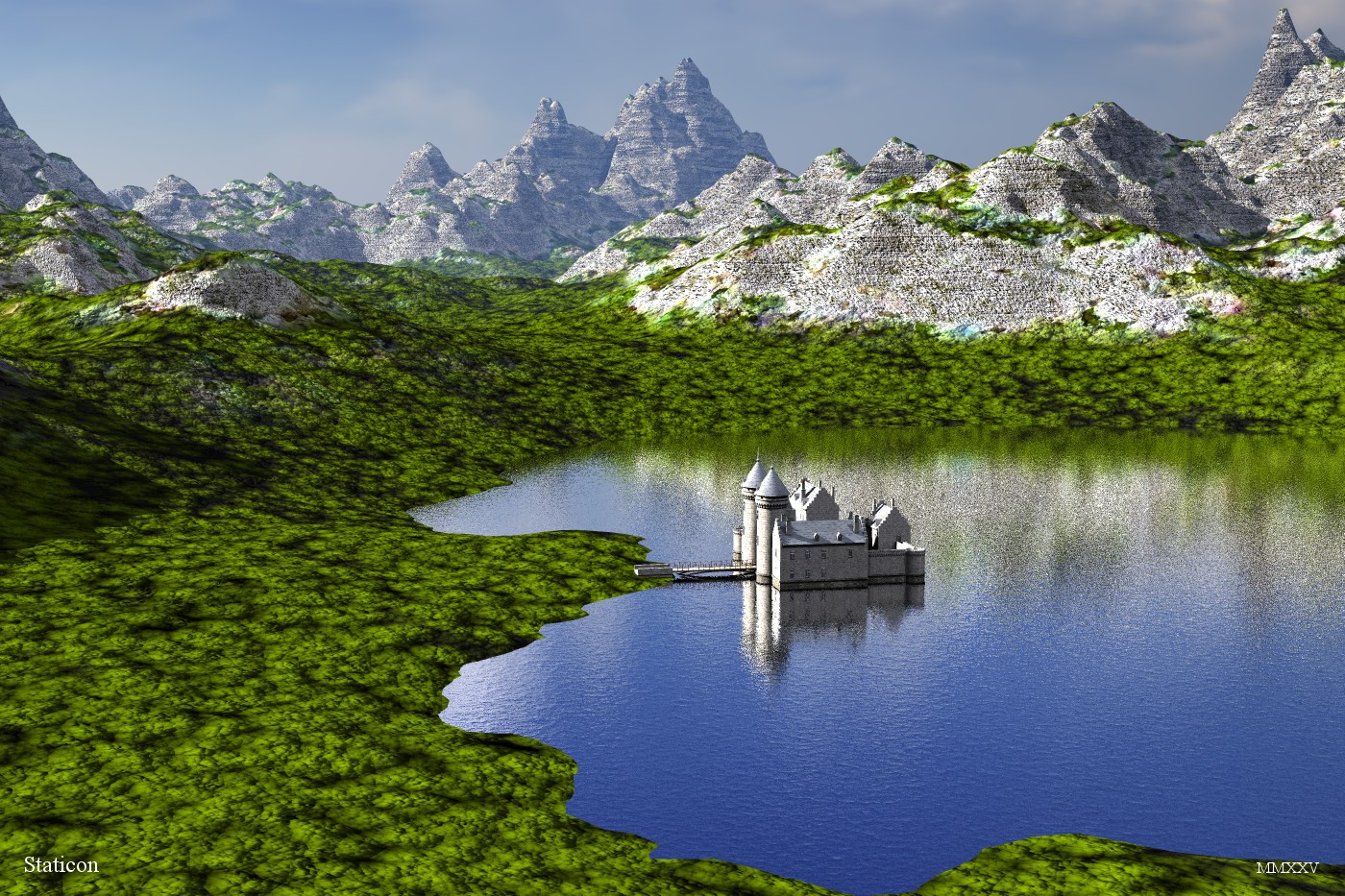 Oldingham Castle by Staticon