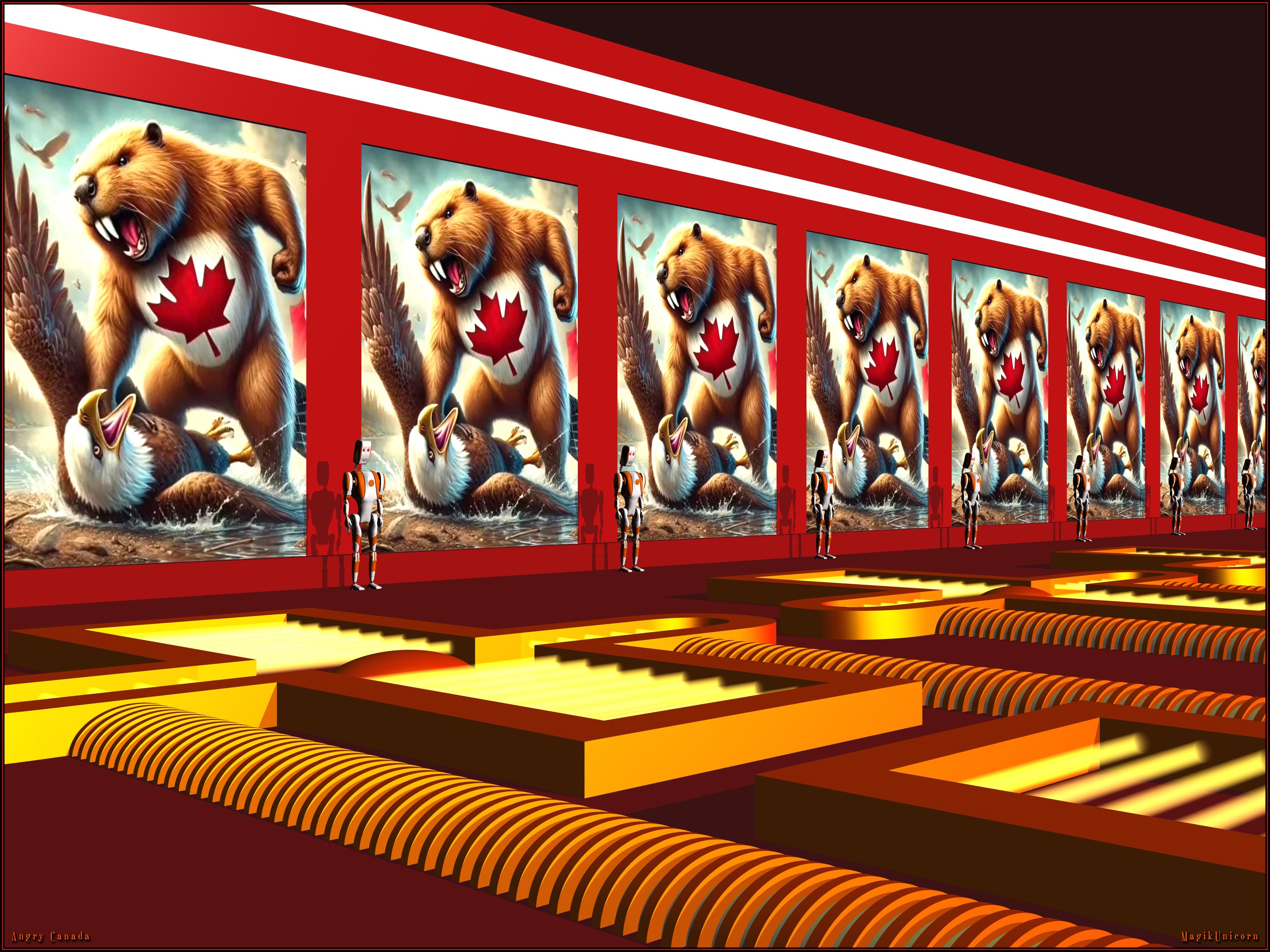 Angry Canada by MagikUnicorn