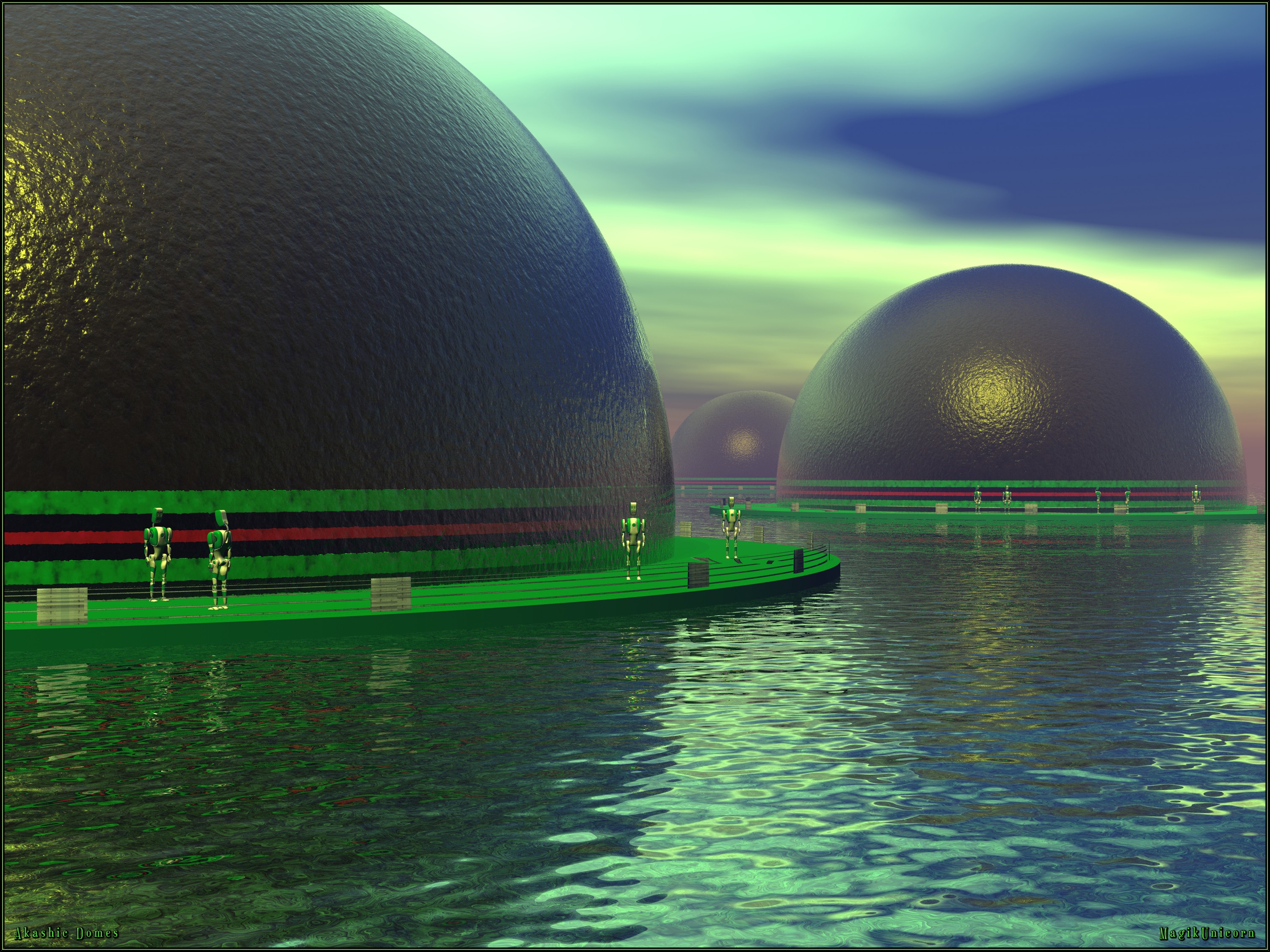 Akashic Domes by MagikUnicorn