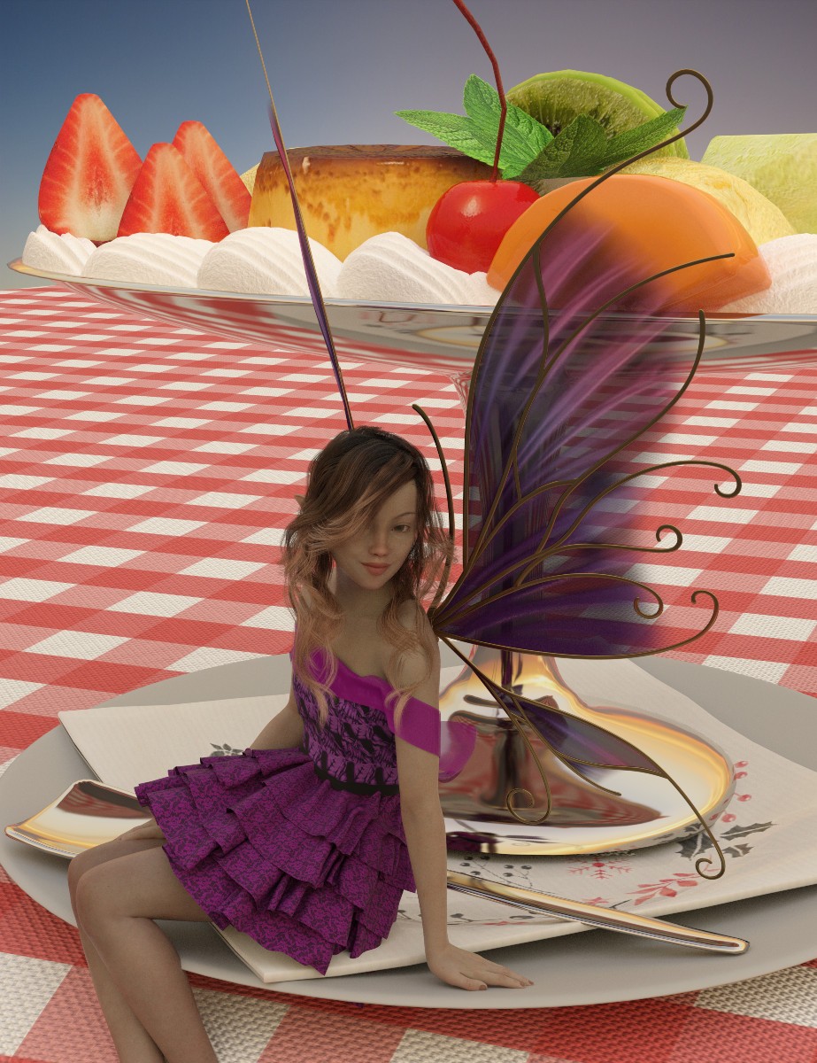 Dessert Fairy Pinup by TerraMoore