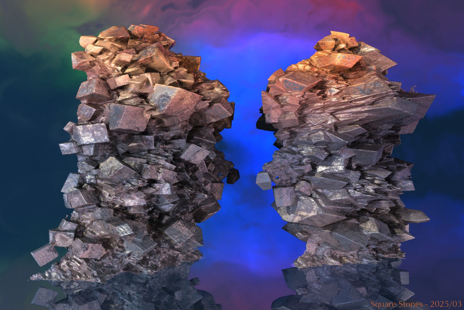 Square Stones by BryceHoro