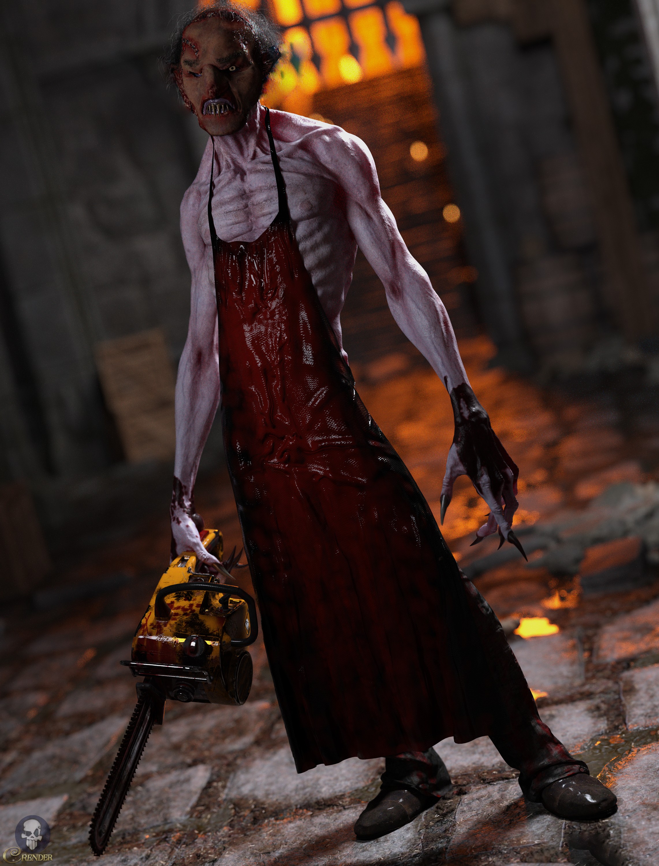 Skinface Butcher by Cybertenko 2 by crender