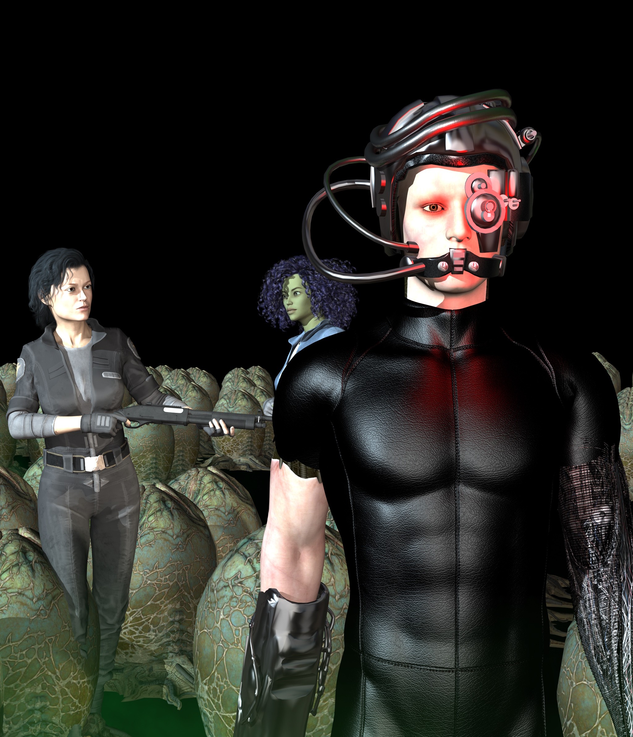 Ellen and borg by tiberiou1