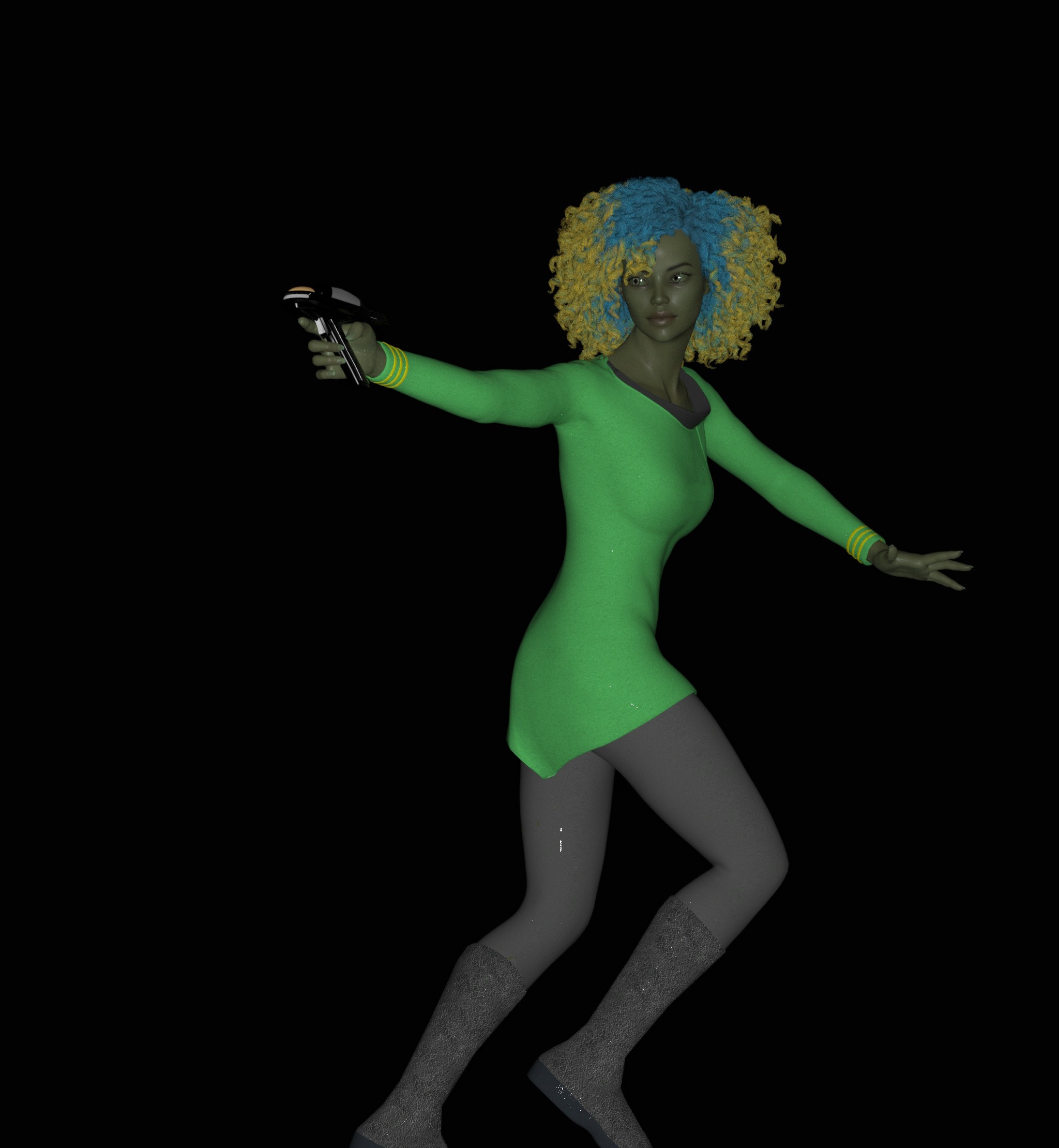 Krisandra Alien by tiberiou1