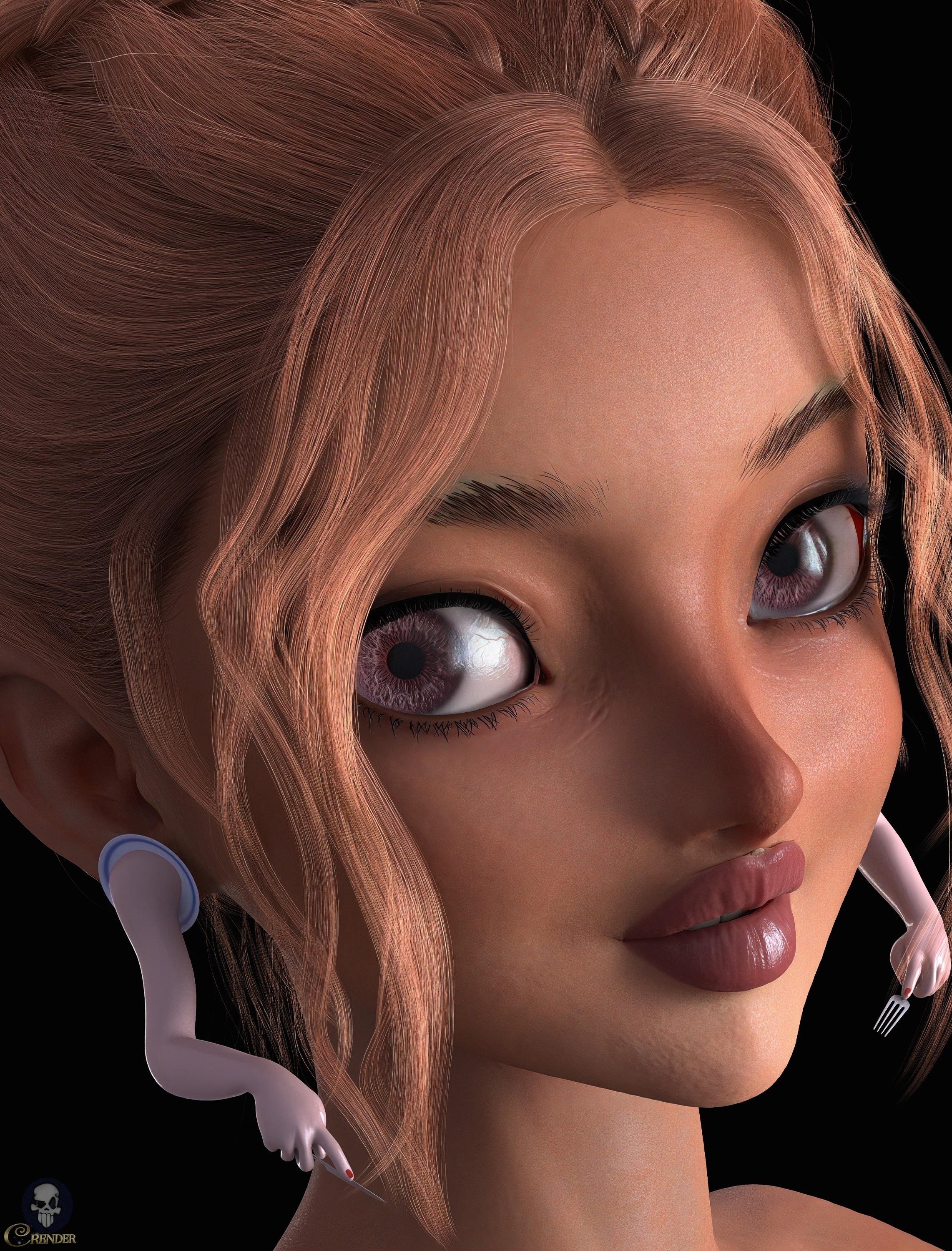 Assorted Earrings Weird Tacky and Funny for G9 by crender