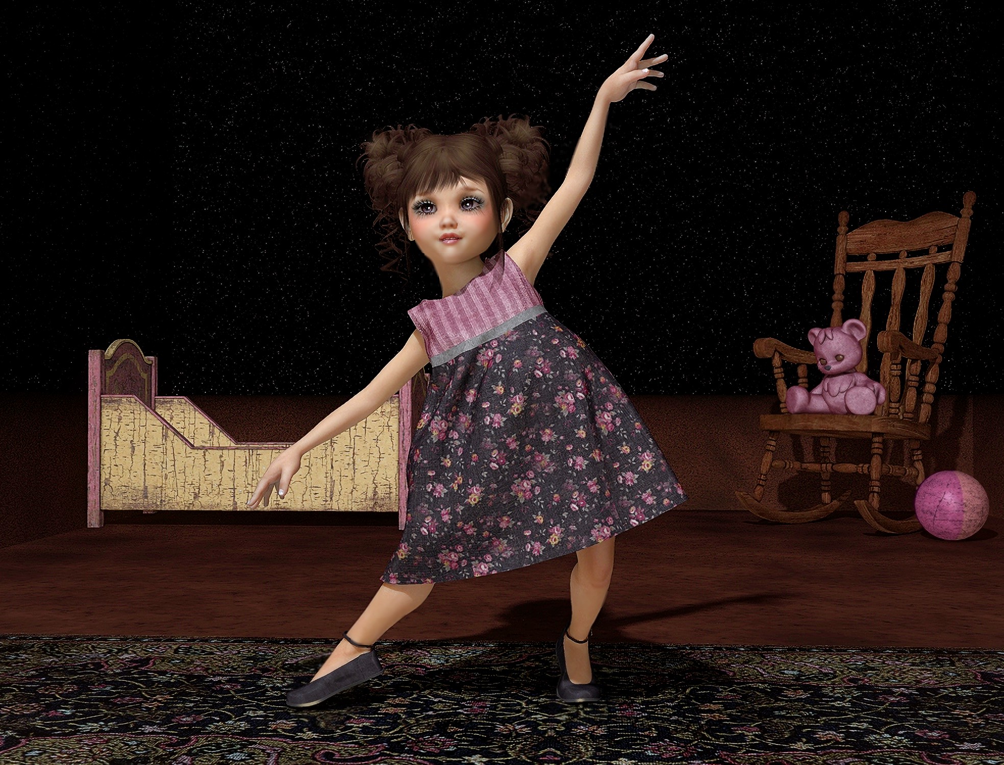 K4 Attic Dance by kelchris3