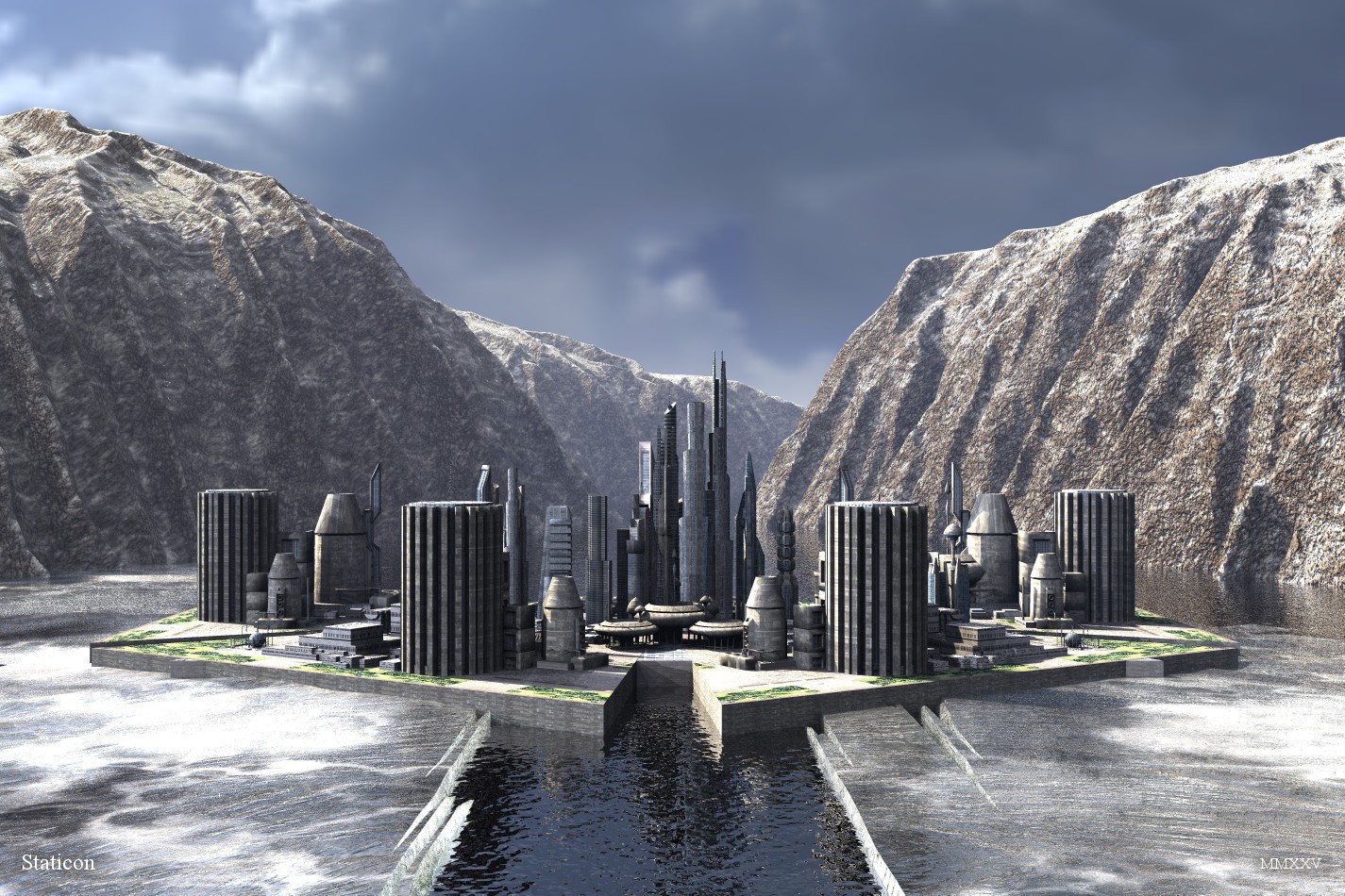 Sentinel City by Staticon
