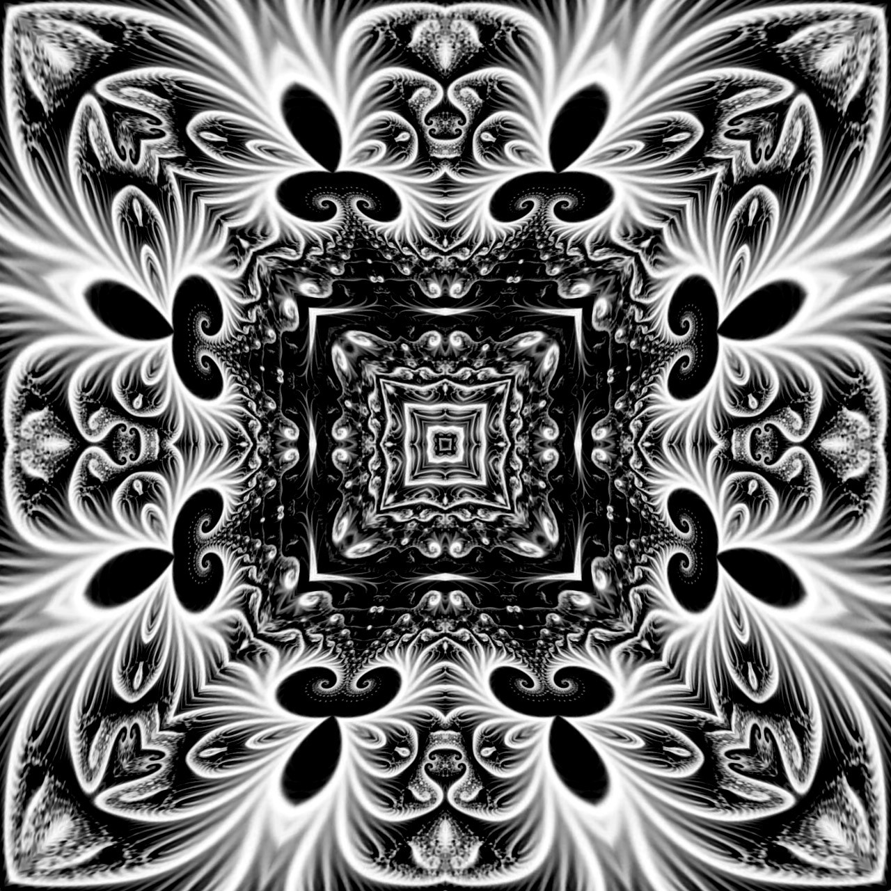 2025 5 9 BW fractal mix by FractaliaNo1