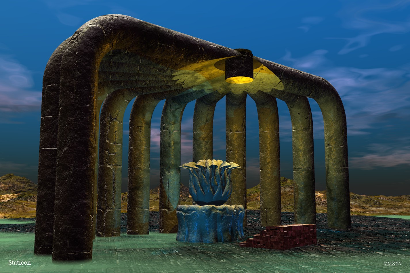 The Temple by Staticon