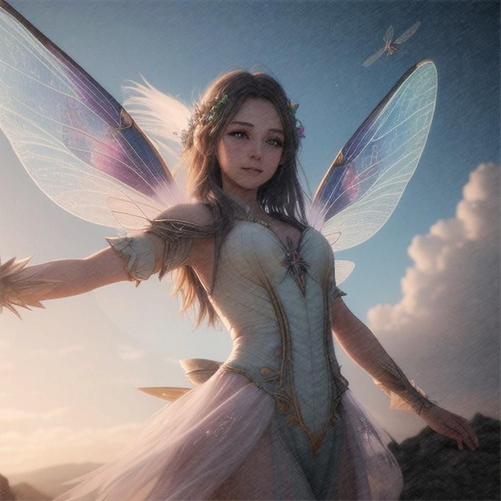 Flying under the sun by caty77