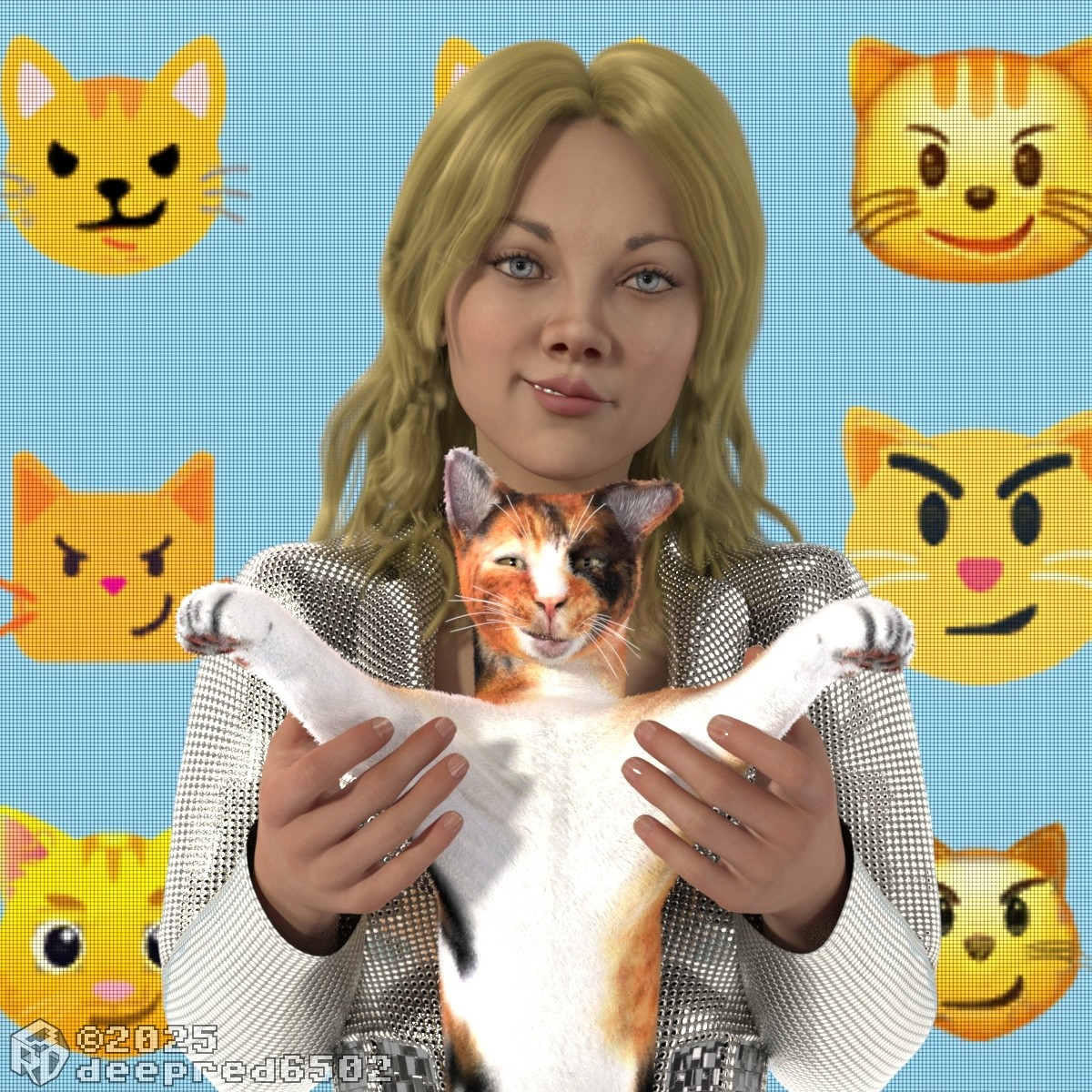 Smirking cats by DeepRed