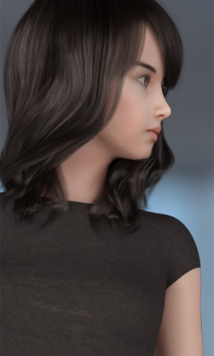 Looking Back Pose by x7