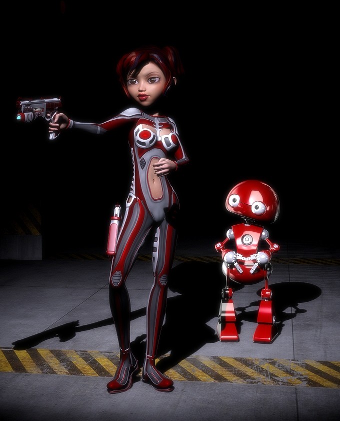 Genesis Amy and Gini by kelchris3