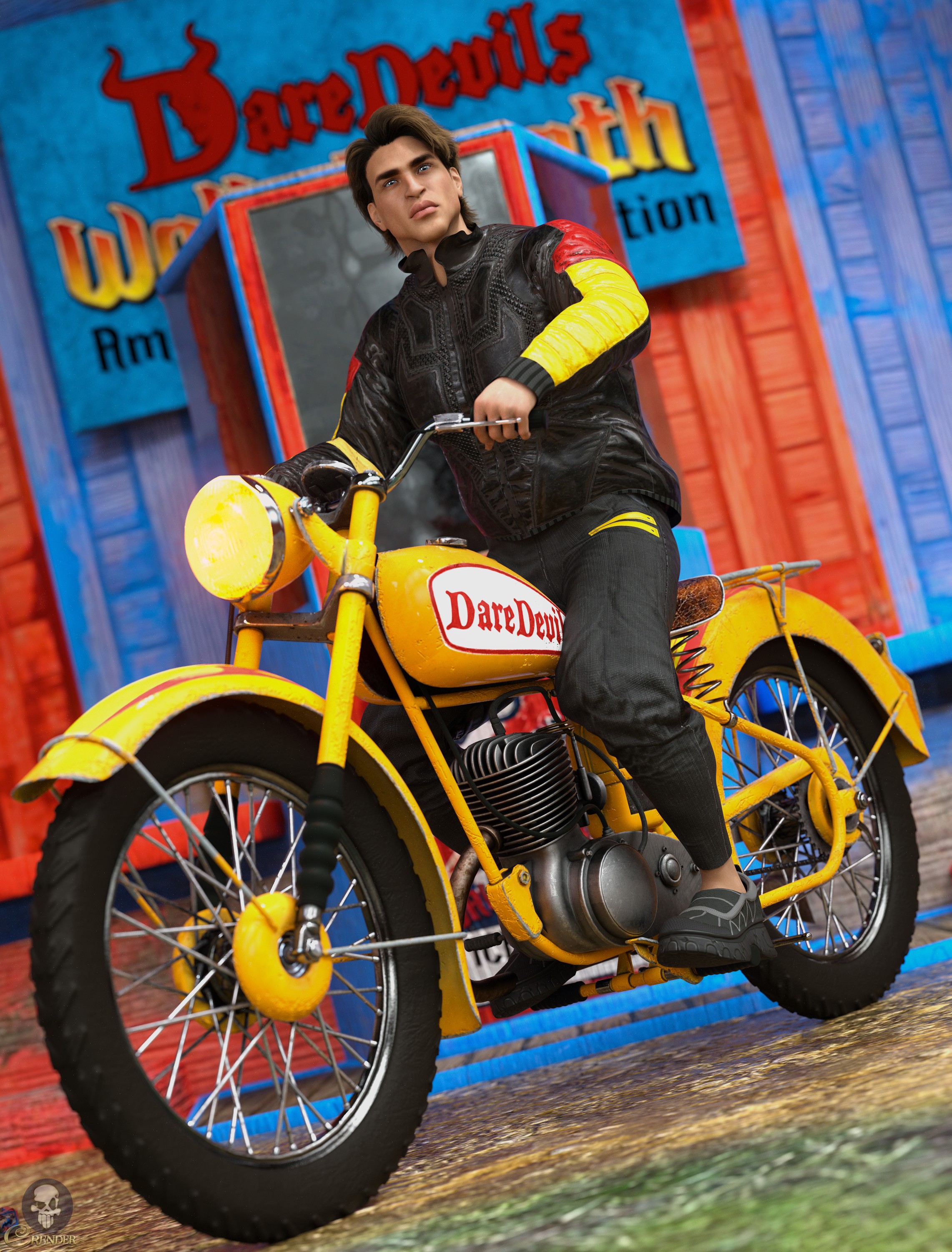 DareDevils Stunts Bundle by Cybertenko by crender