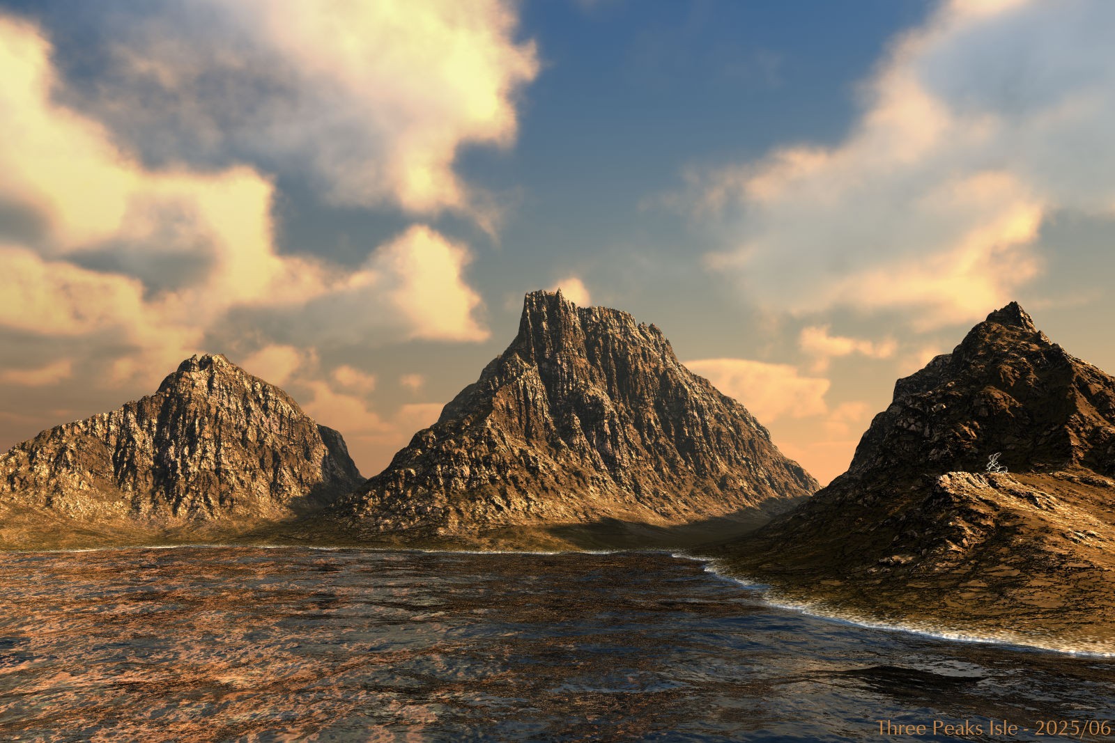 Three Peaks Isle by BryceHoro
