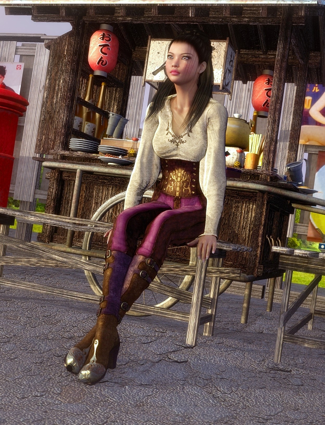 Tired Woman by kelchris3