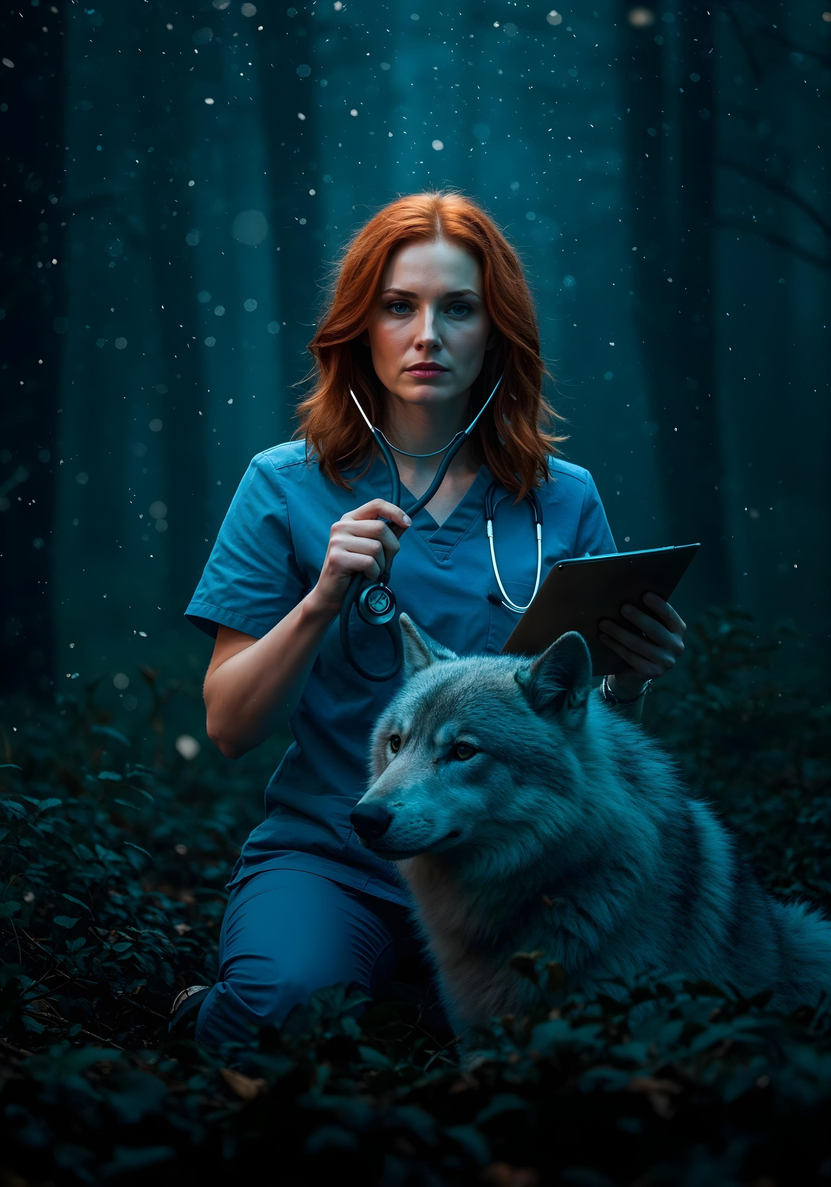 The doctor is here...! by Courtray4458