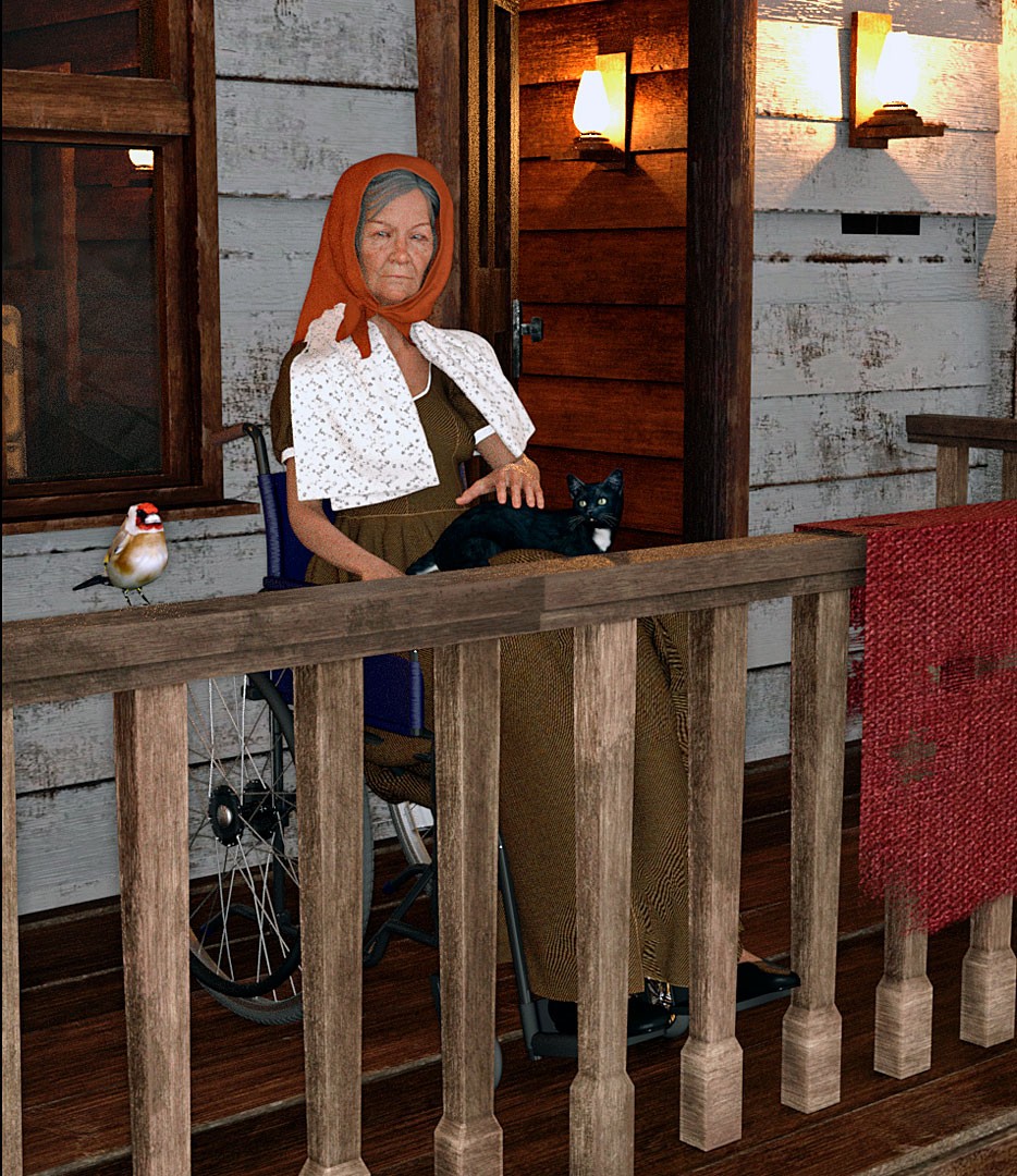 Mae Buckley's World. by flamingokid