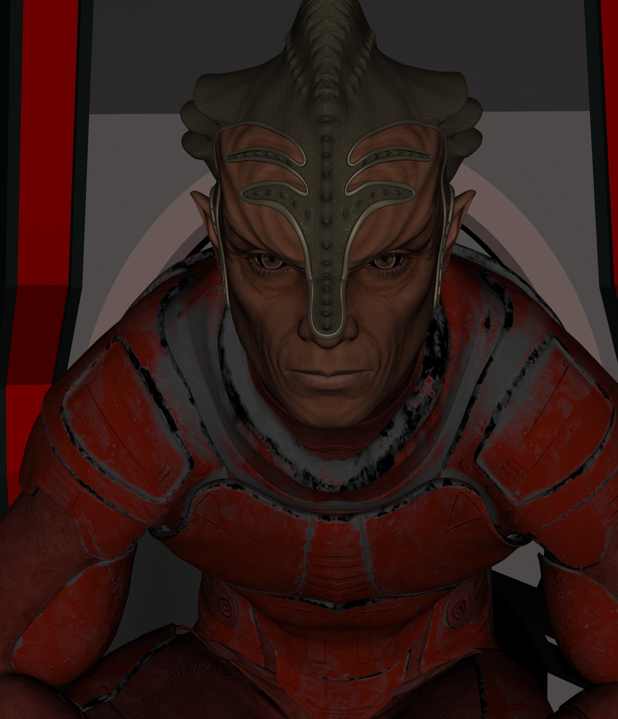 klingon captain by tiberiou1