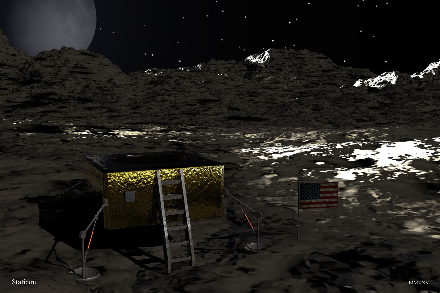 Landing Site by Staticon