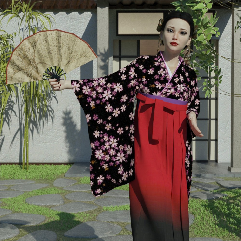 Japanese dancer 2 by nemesis74s