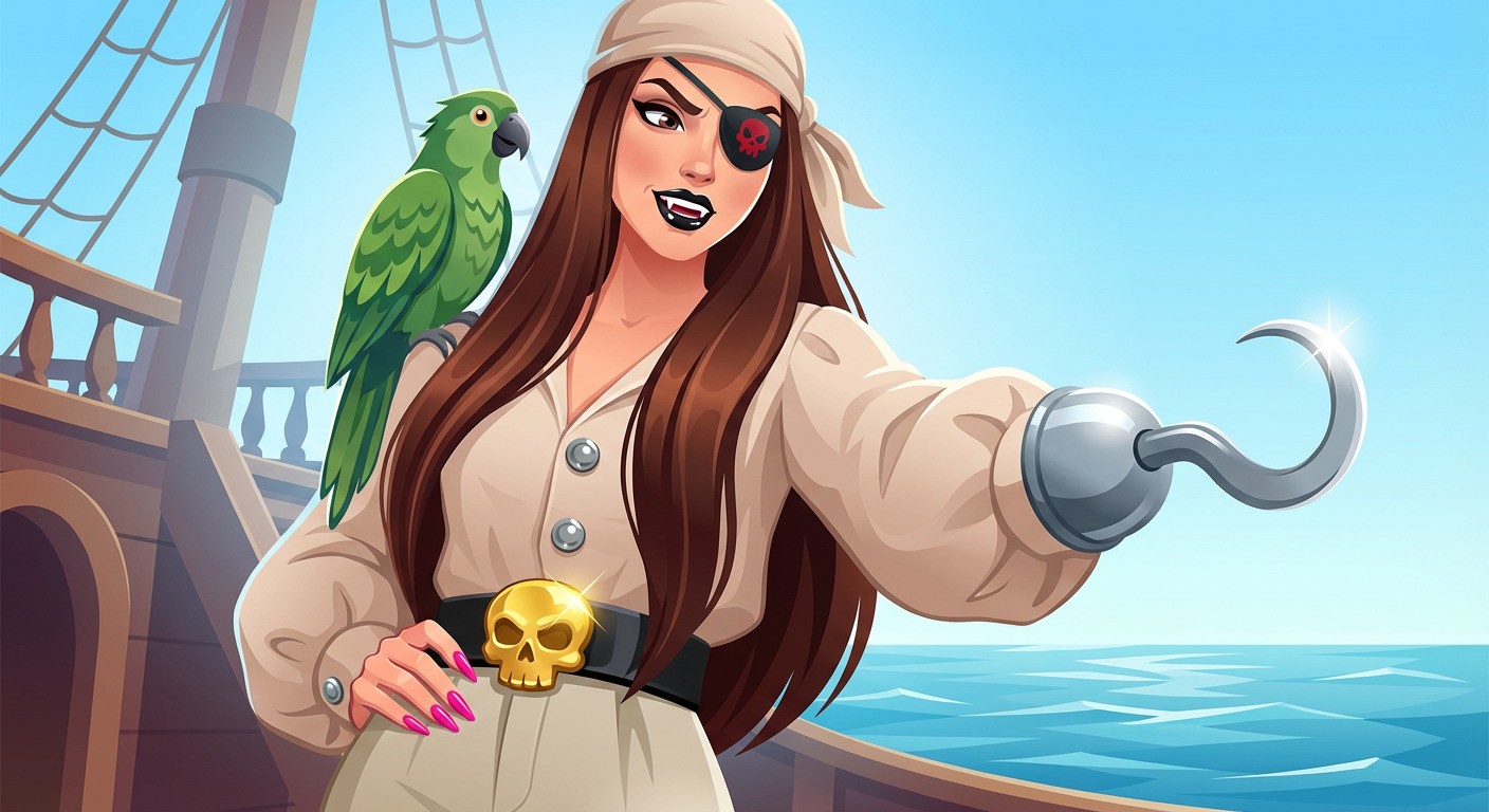 Lisa the pirate woman still hasn't figured out the usefulness of the ...