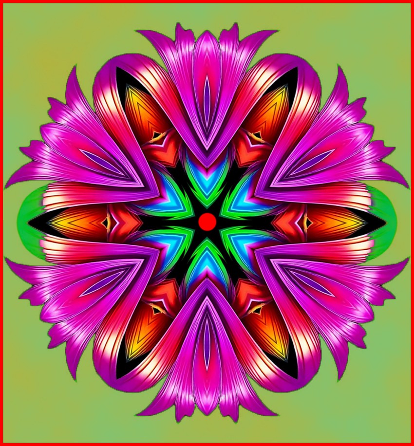 Fantasy mandala by VDH