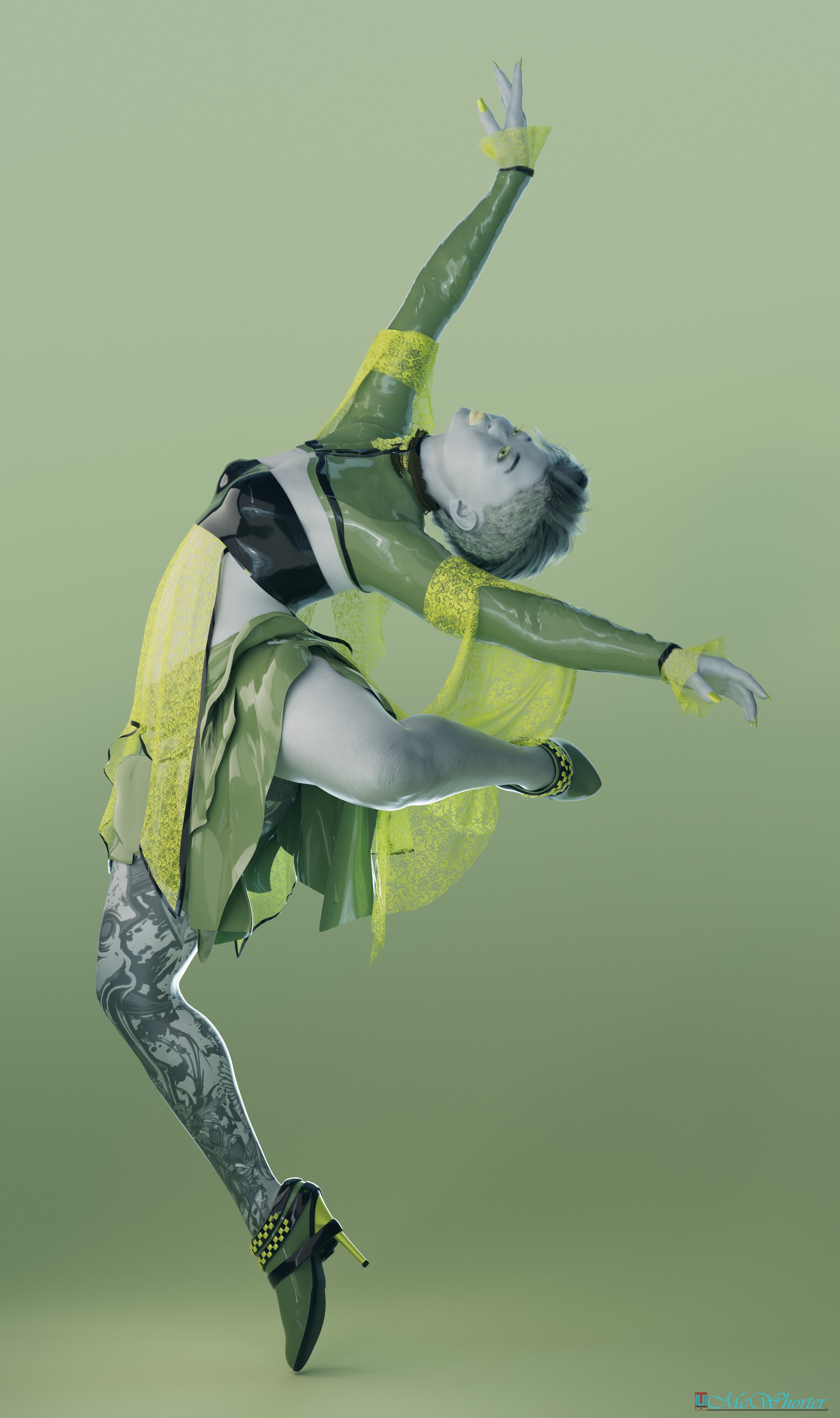 The Art of Movement - Green by wmcwhorter