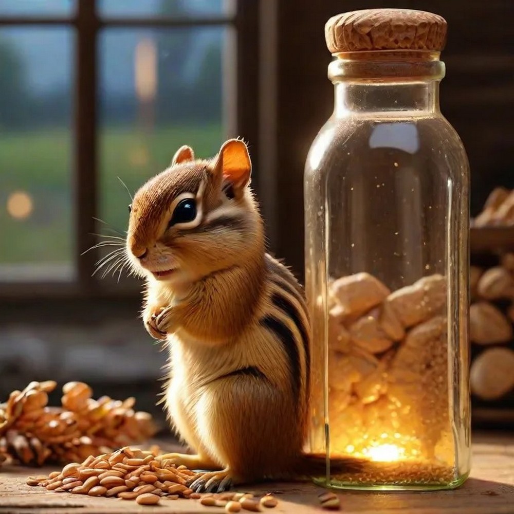 Gold in the bottle by caty77