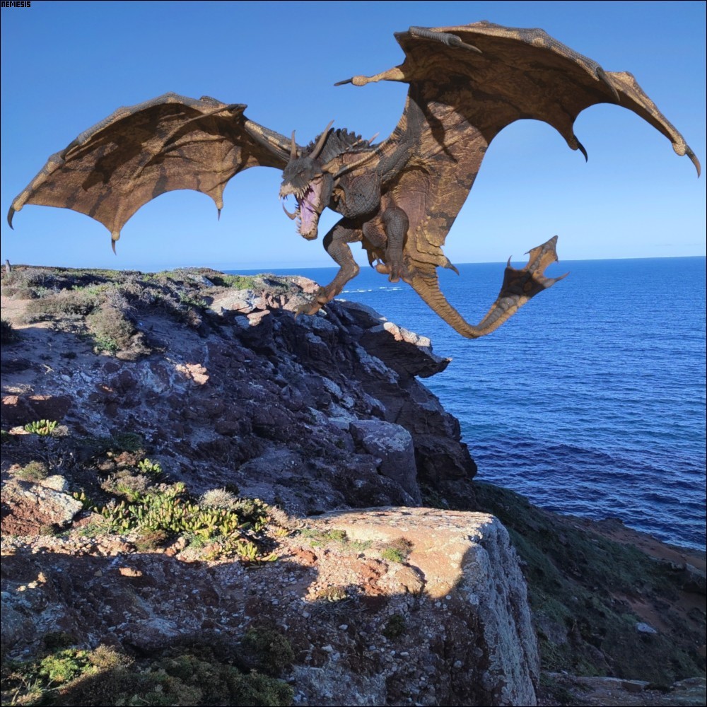 Flying dragon by nemesis74s