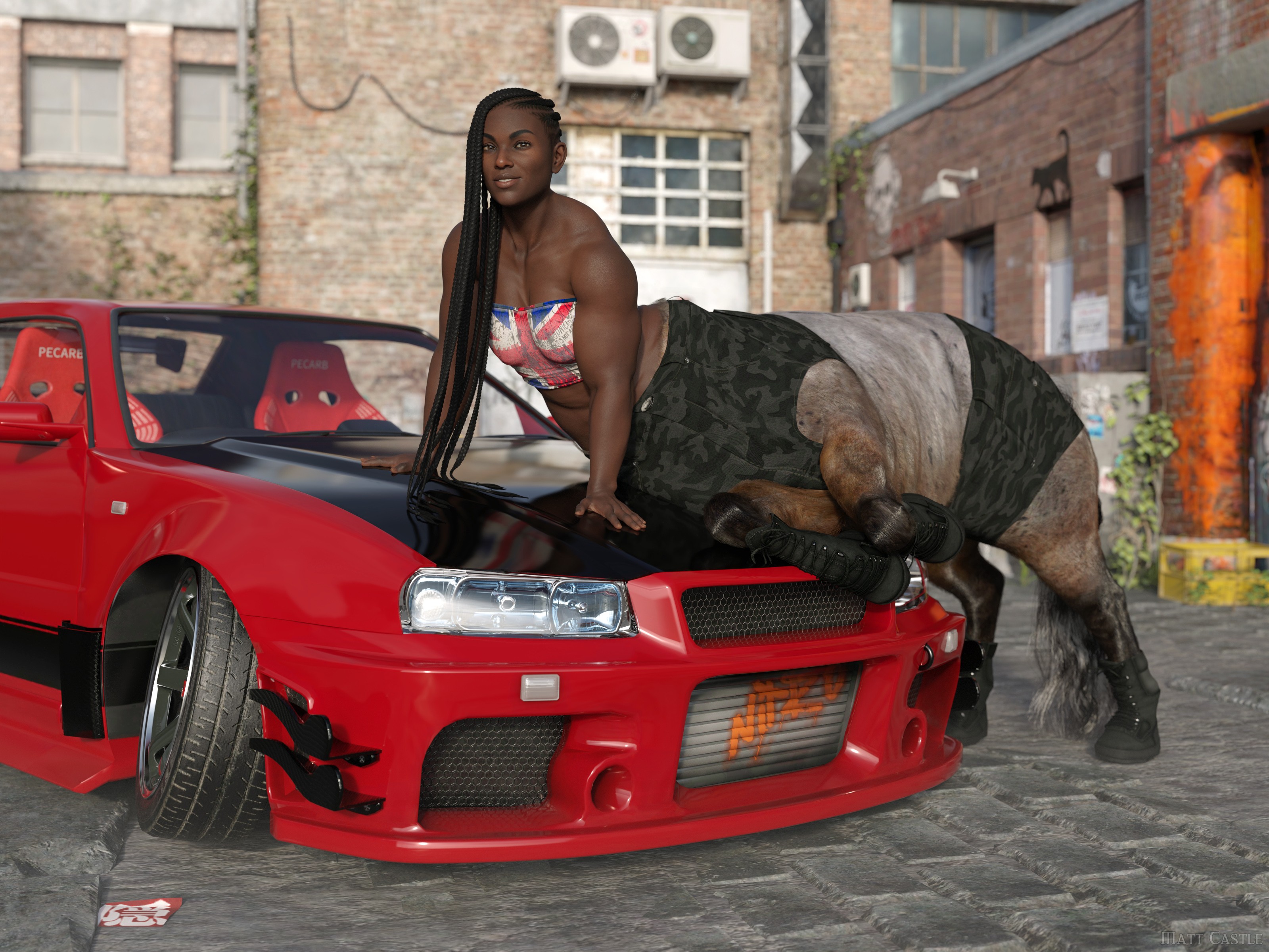 Car... Centaur? by RagnarokEOTW