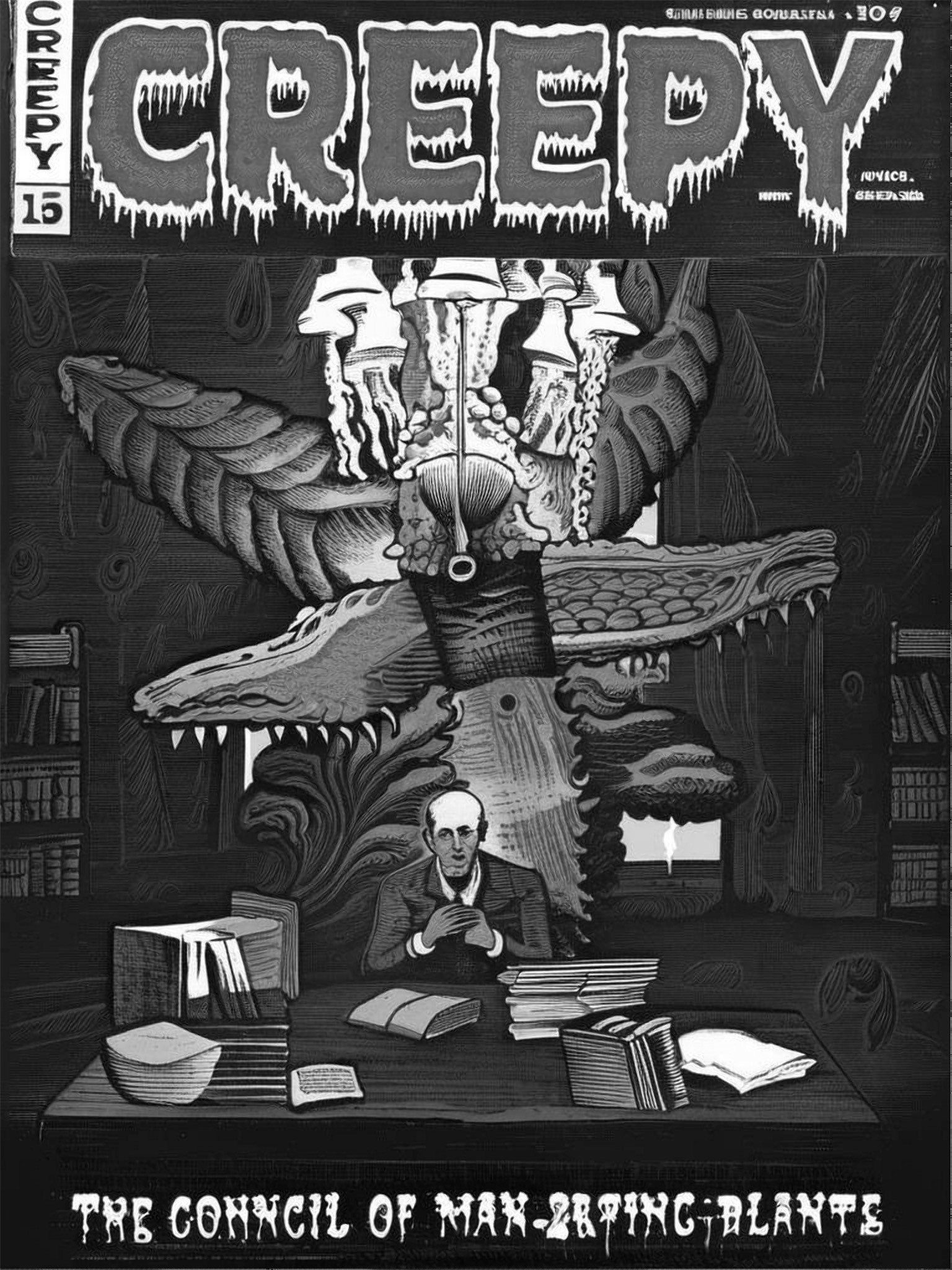 Council of Man-Eating Plants (A.I. styles). by rps53