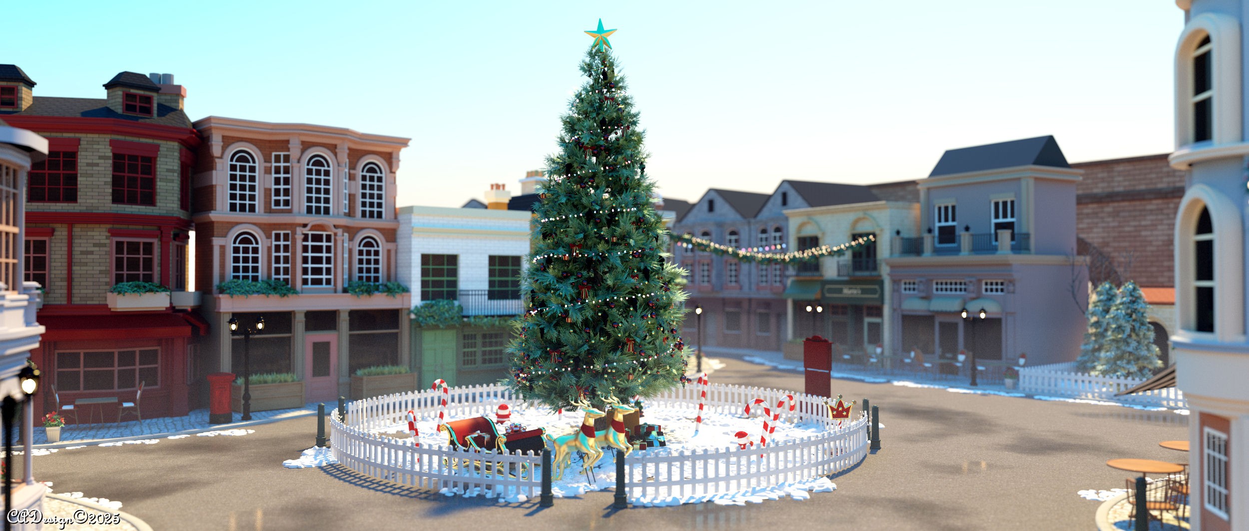 Christmas Town by TruForm by 76claudia2205