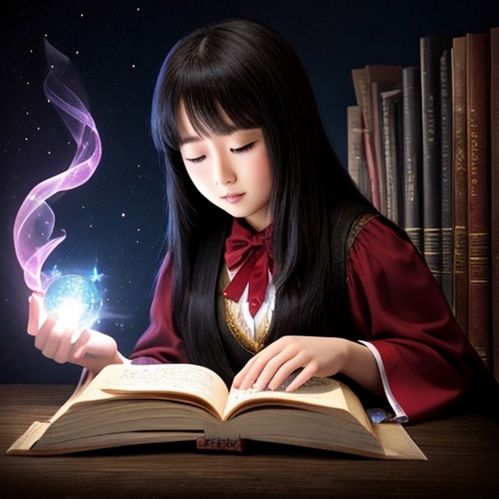 Lady of magic by caty77