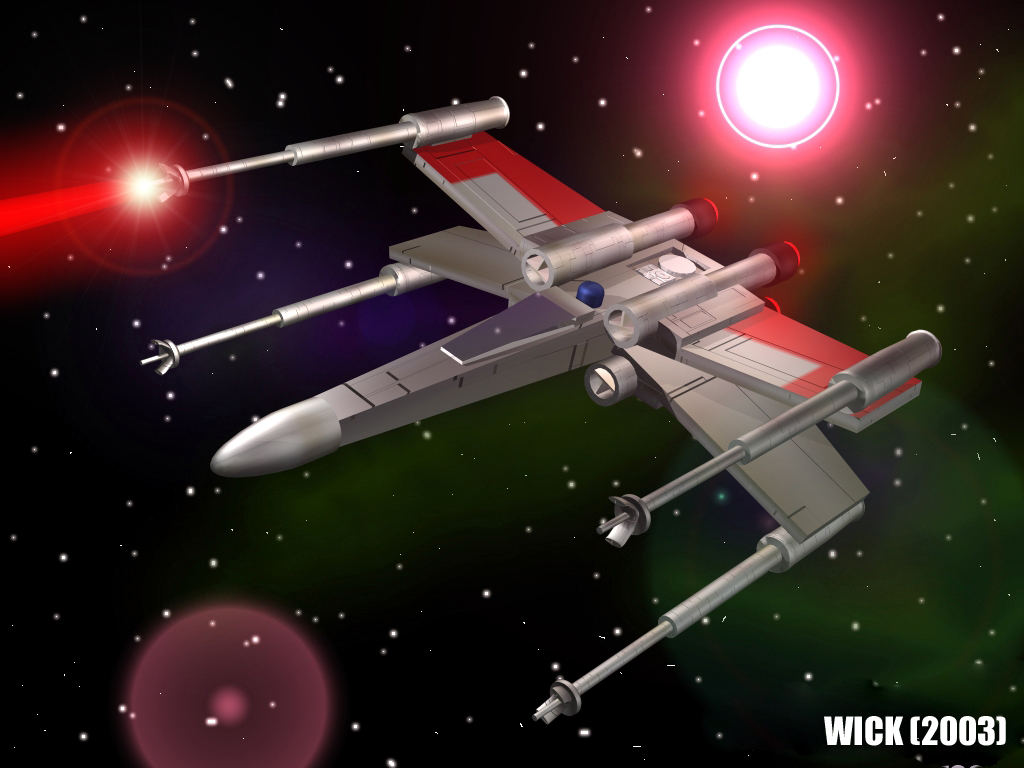 X-Wing Scene (WIP) by Wick
