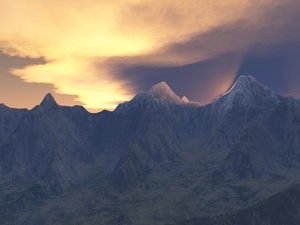 Mountain Morning by Zerelli