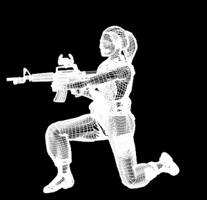 Swat Woman 3 by c-matrix