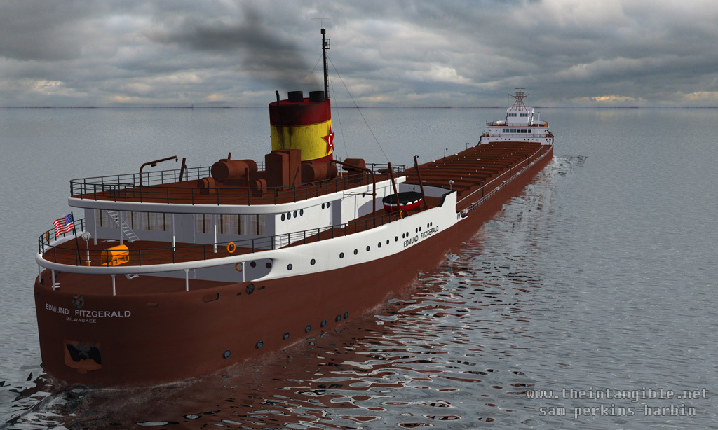 Edmund Fitzgerald (stern) by soylent_black