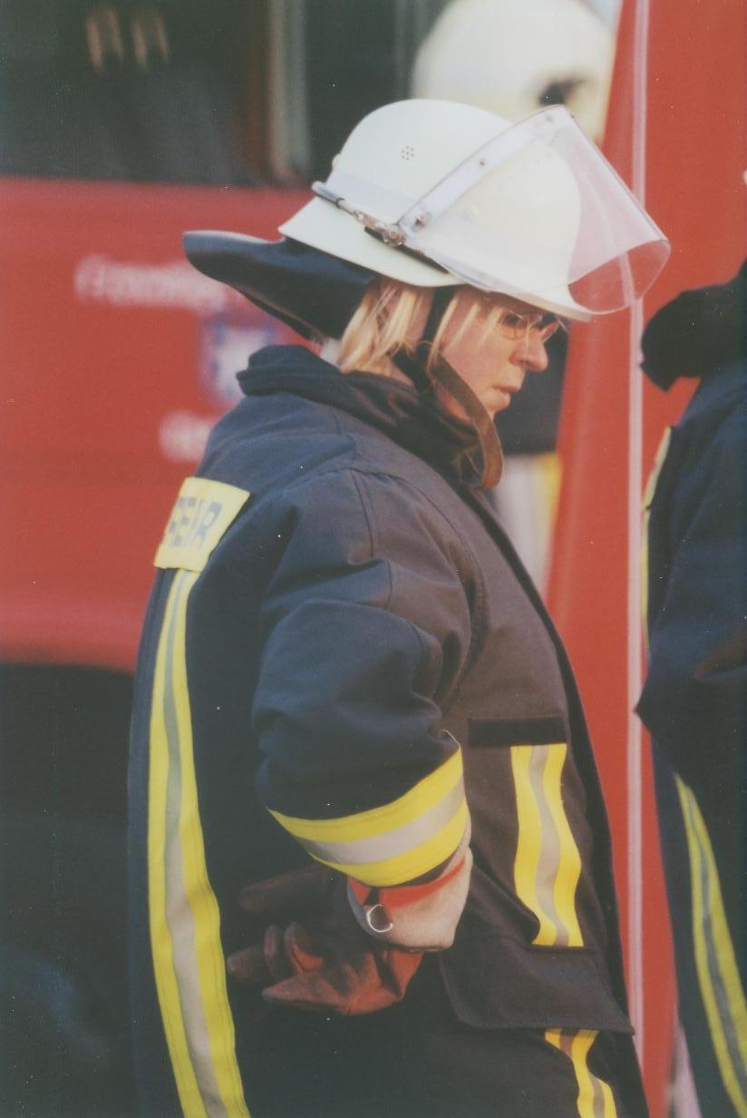 Female German Firefighter by Johnny33023