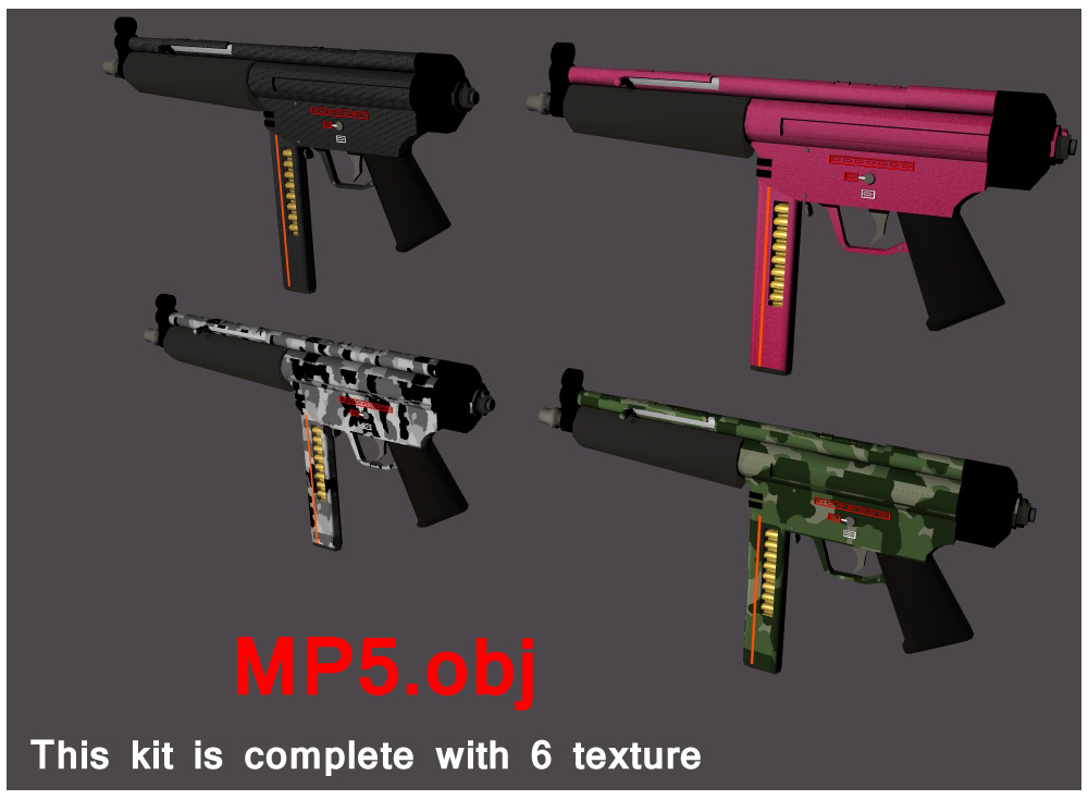 MP5 Kit 3D Models darkness_02