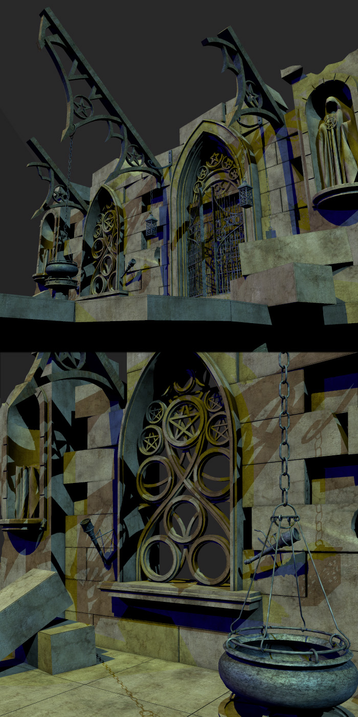 Countess Gothic Goddess - Extended License 3D Models Gaming Extended ...