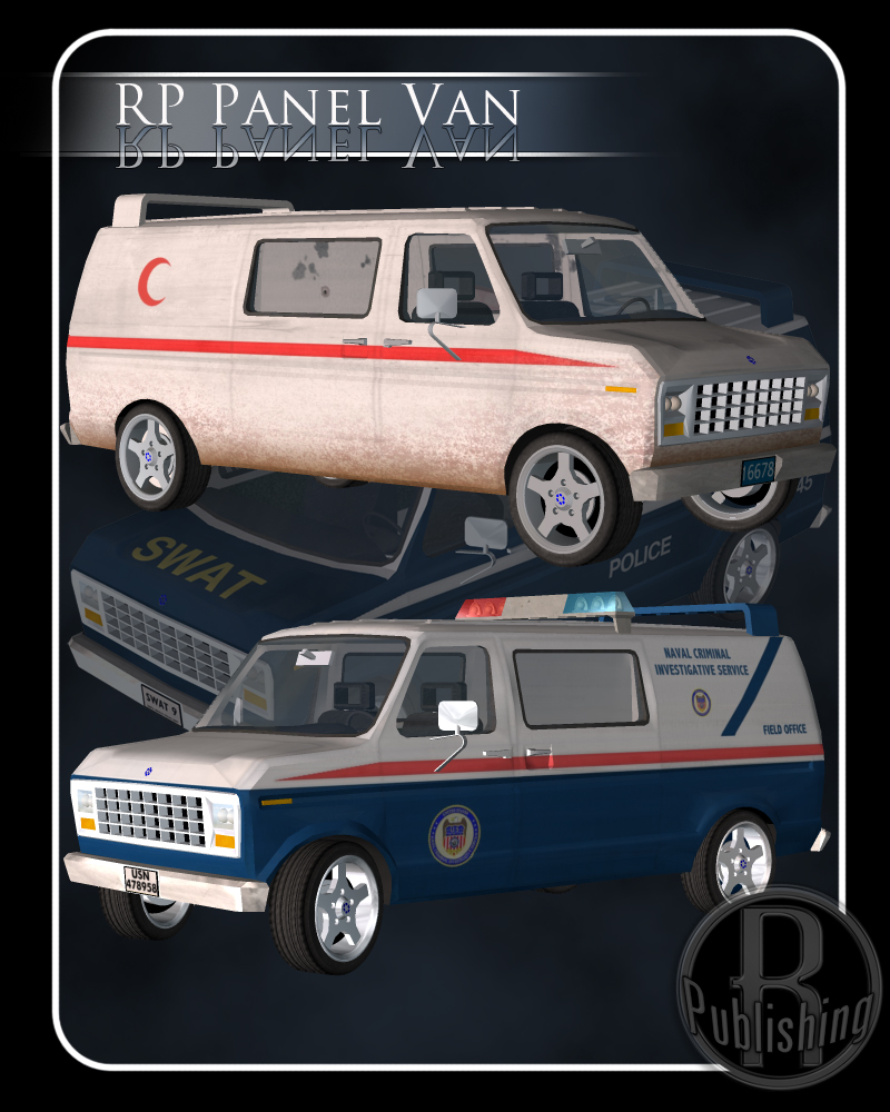 Panel Van - Extended License 3D Models Extended Licenses RPublishing