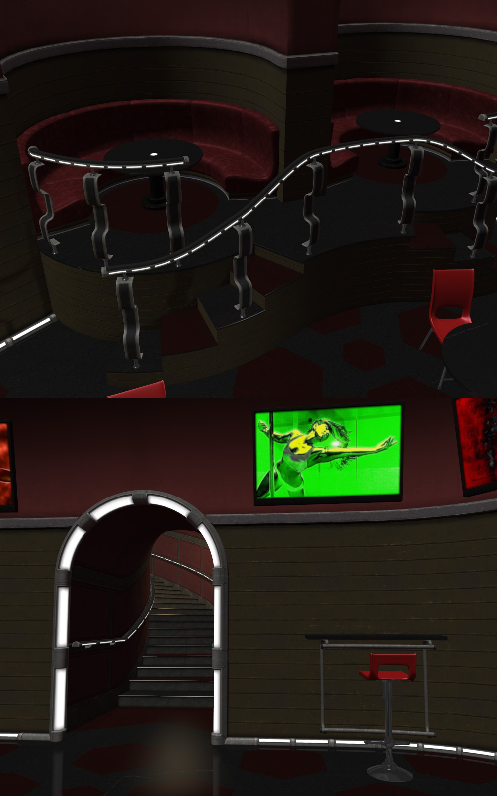 Striptease Bar - Extended License 3D Models Extended Licenses coflek-gnorg