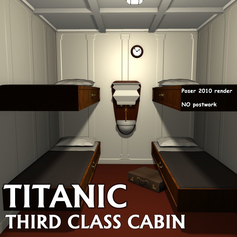 Inside The Titanic 3rd Class